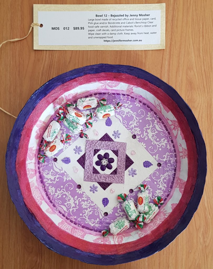 Bowl 12 - Bejazzled - Jennifer Mosher