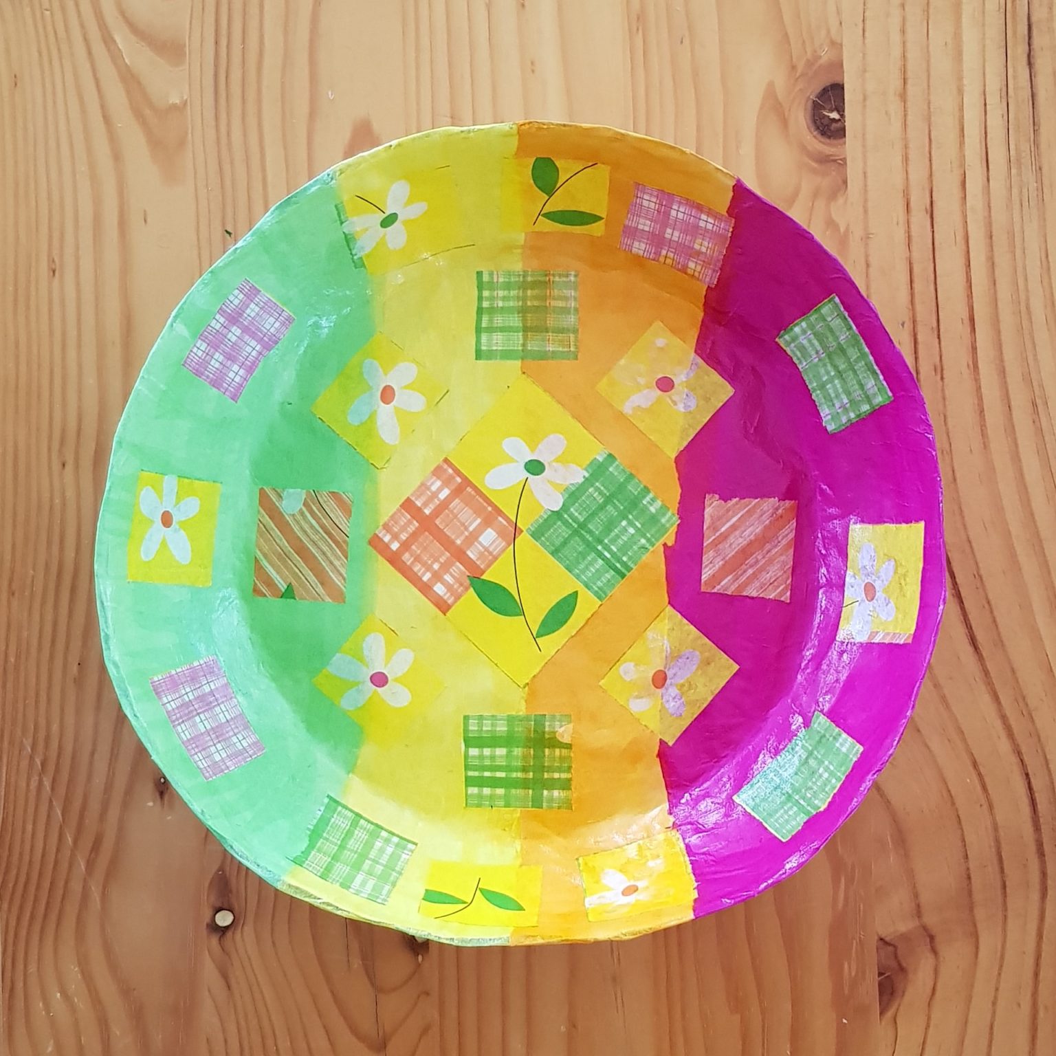 Bowl 7 - Spring Flowers - Jennifer Mosher