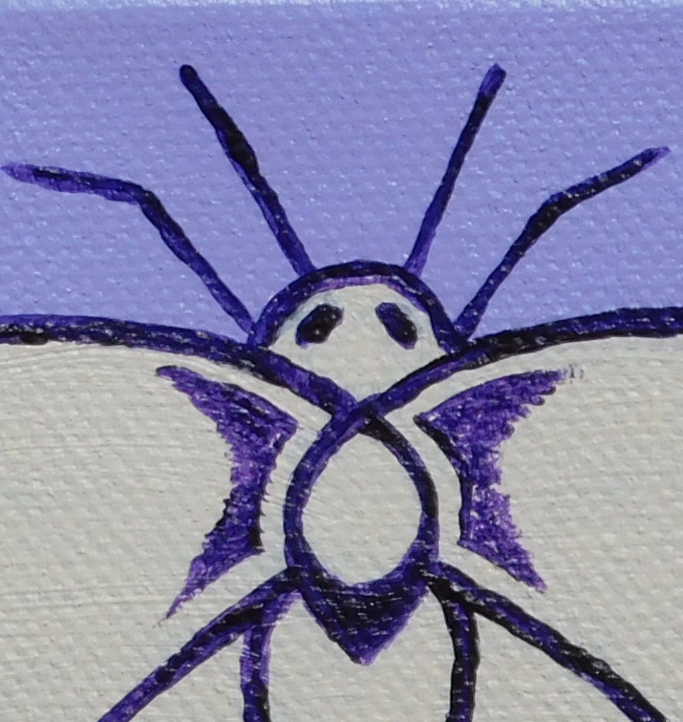 Moth in Mauve - Jennifer Mosher